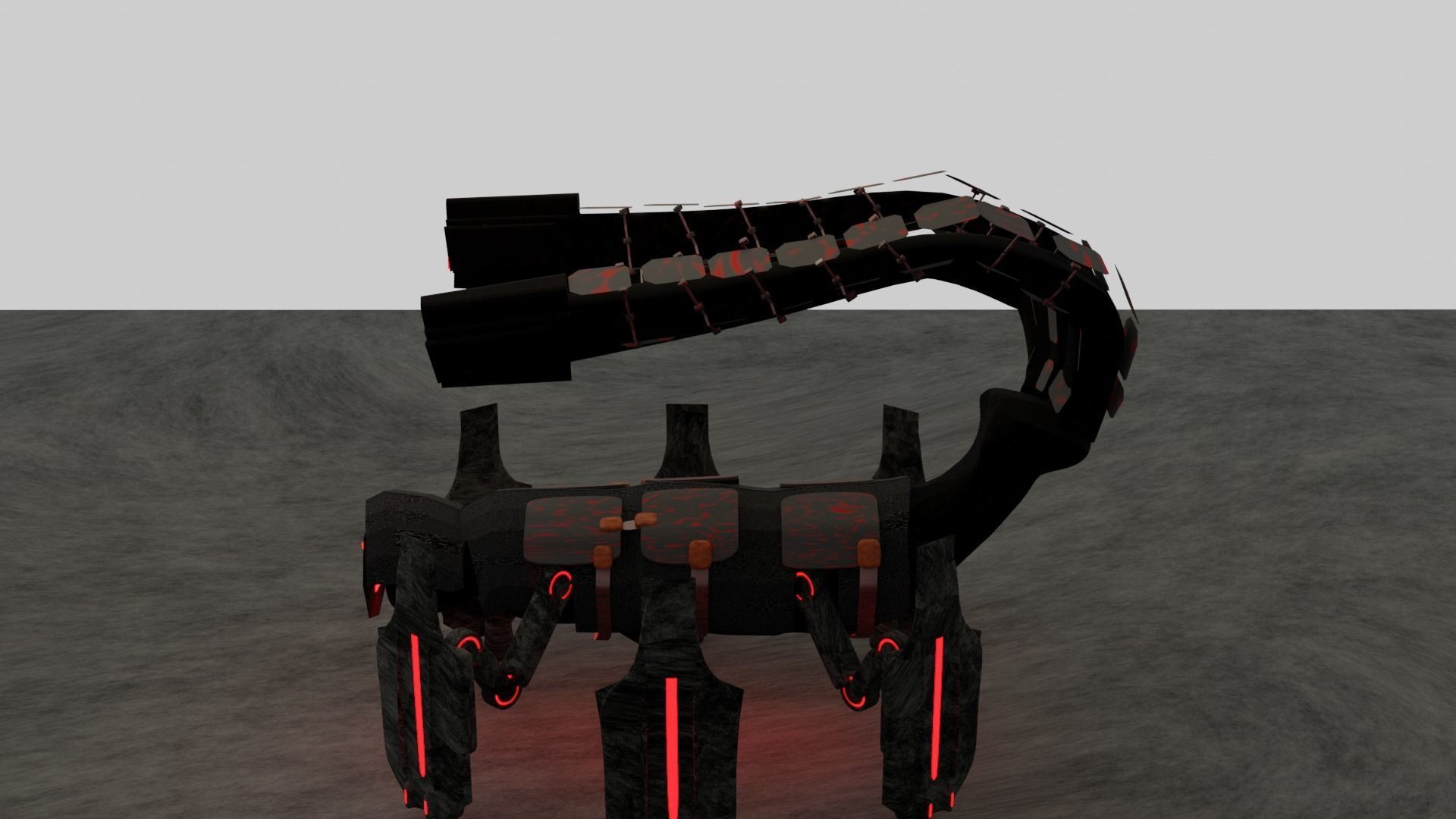 3D model scorpion robot sci-fi themed VR / AR / low-poly | CGTrader