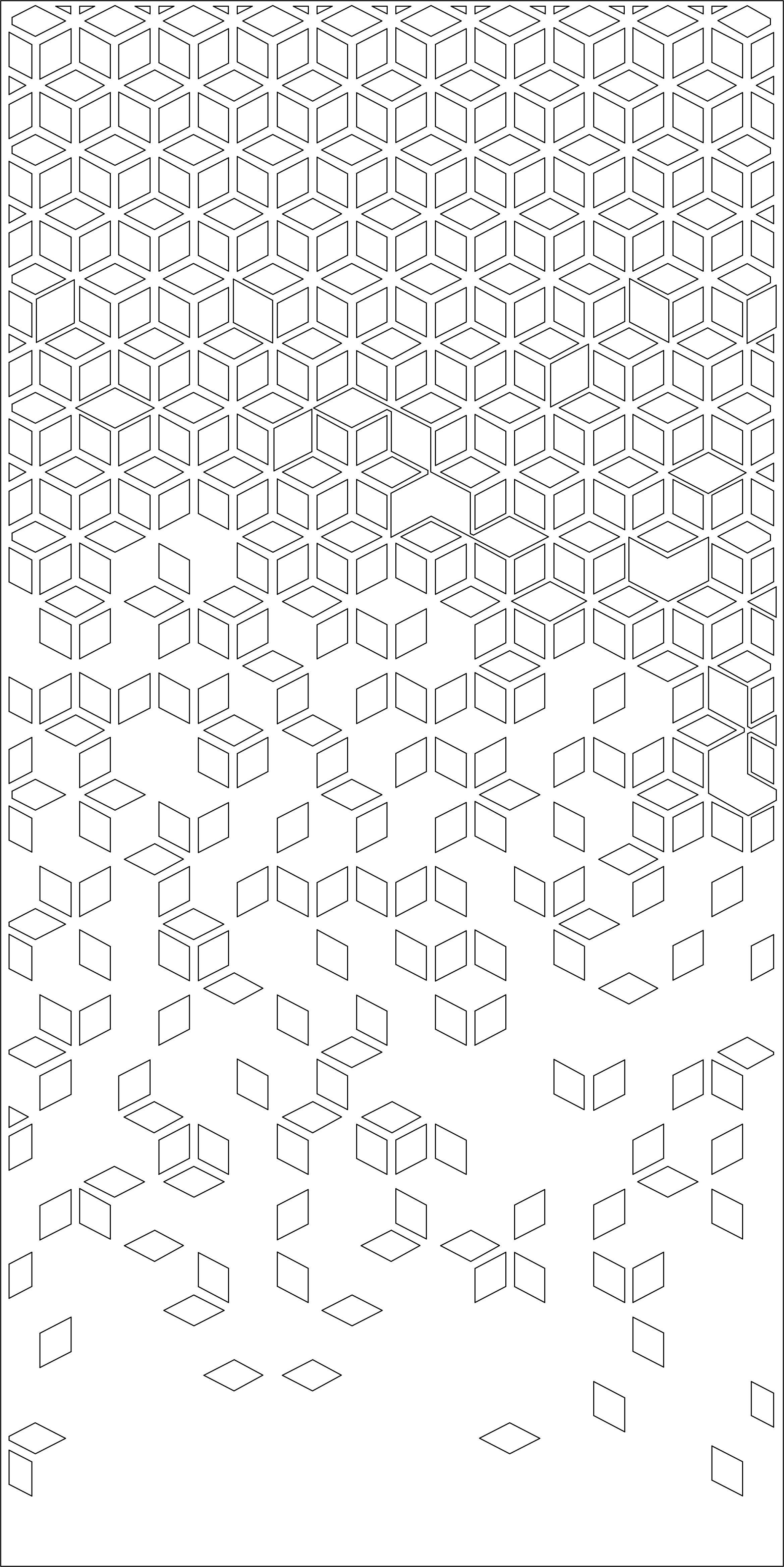 Partition three laser cut screen 3D model | CGTrader