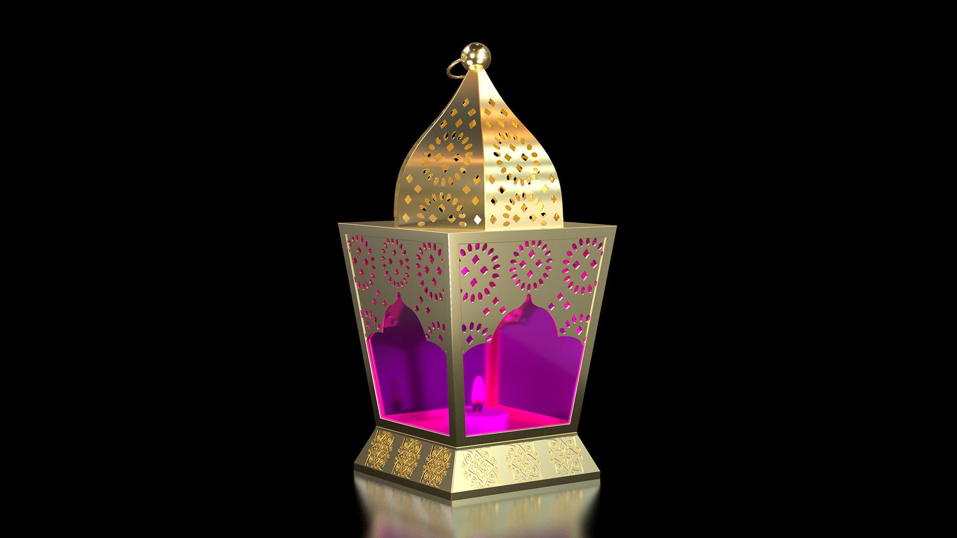 Ramadan Lantern 3D Model 3D model | CGTrader