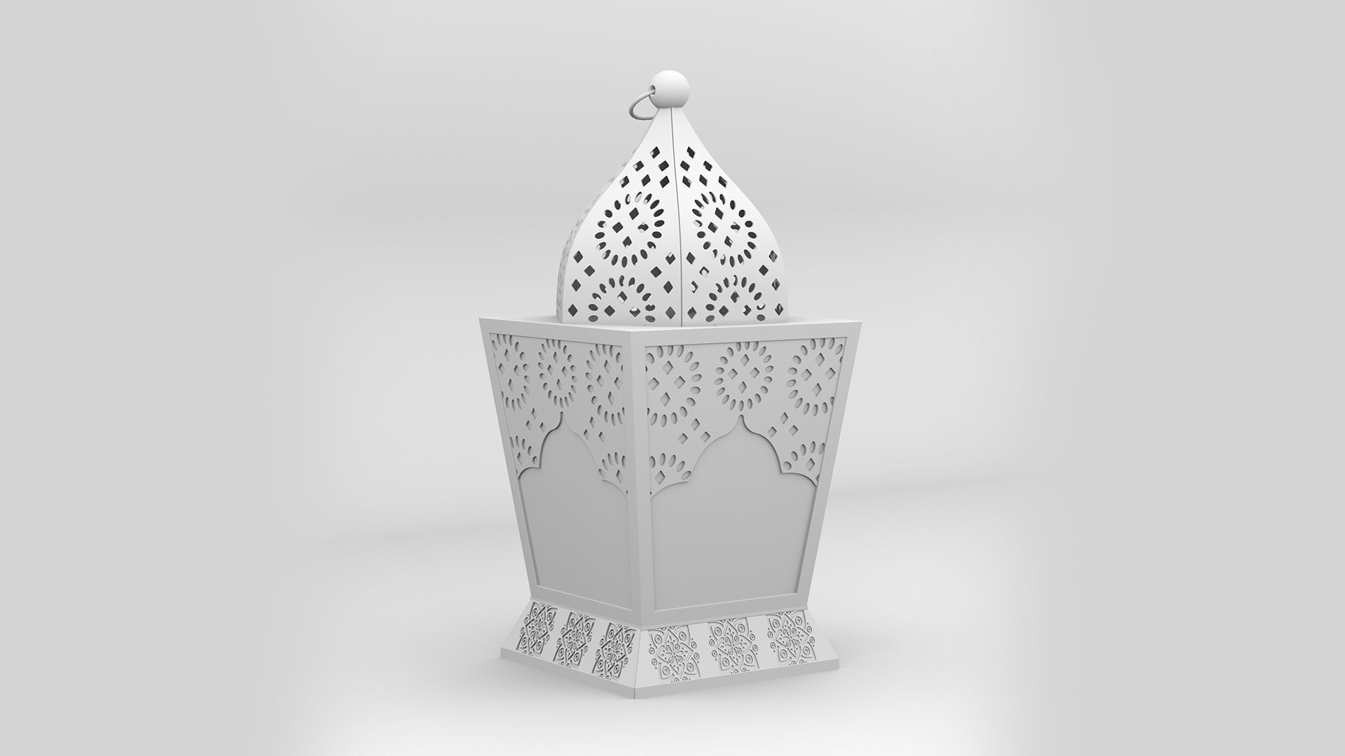 Ramadan Lantern 3D Model 3D model | CGTrader