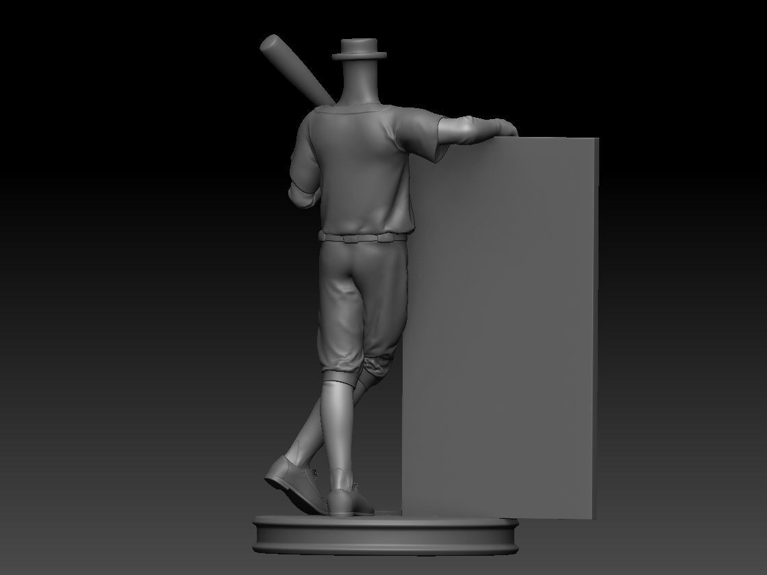 3D Printable Baseball player Bubble Head 3D model 3D printable | CGTrader