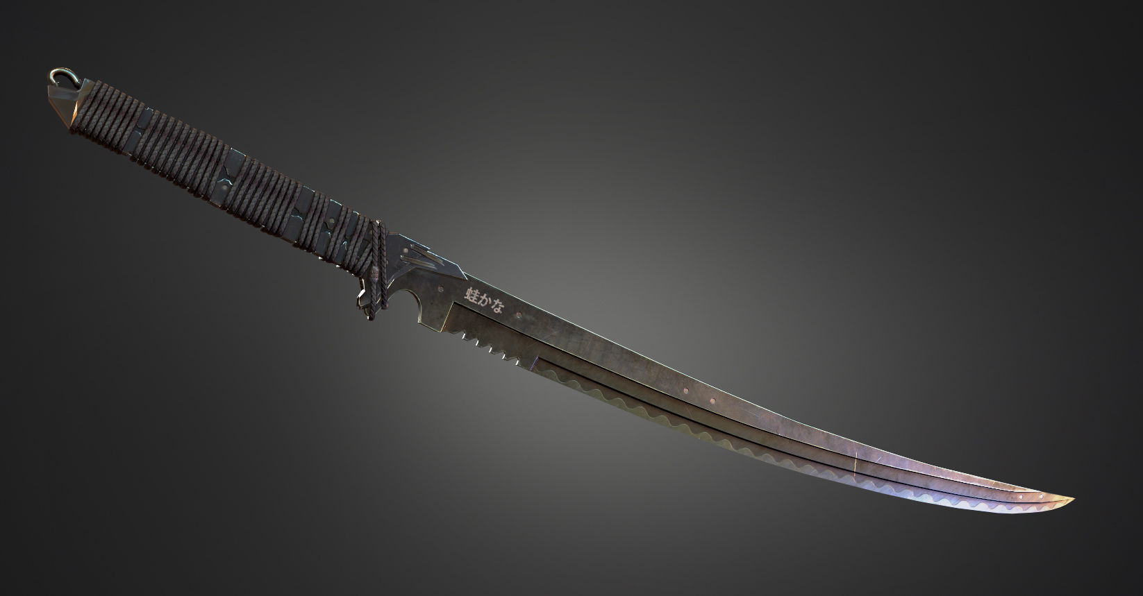 3D model Urban Samurai VR / AR / low-poly | CGTrader