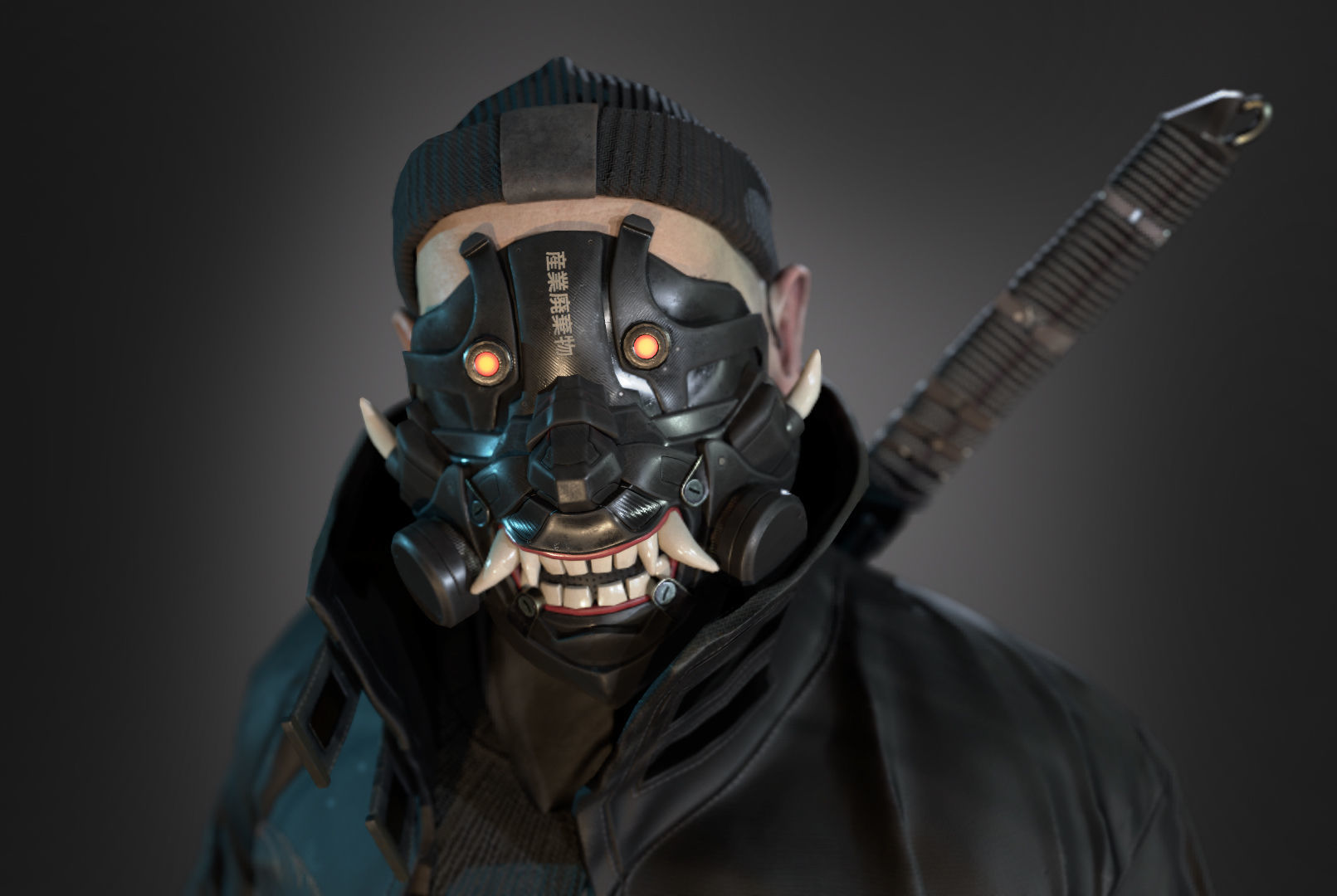 3D model Urban Samurai VR / AR / low-poly | CGTrader