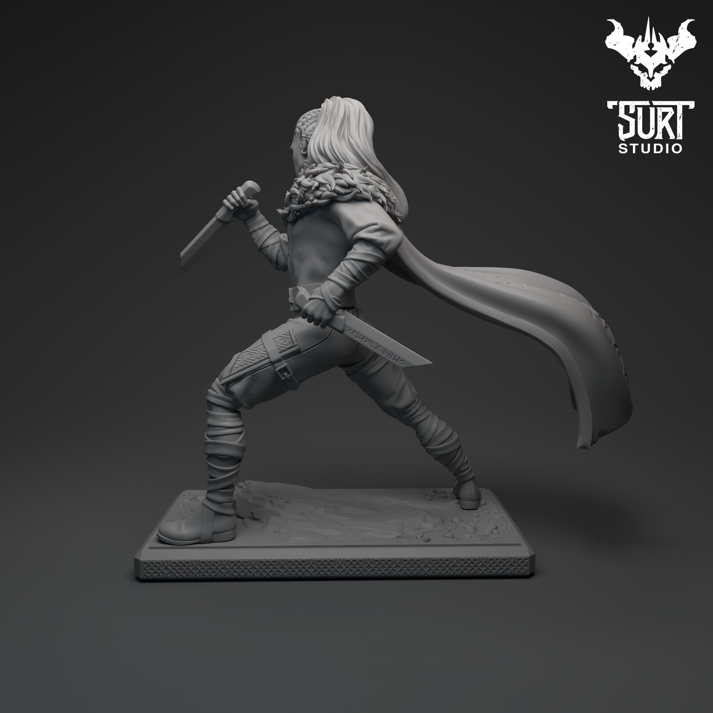 Dark elf 3D model 3D printable | CGTrader