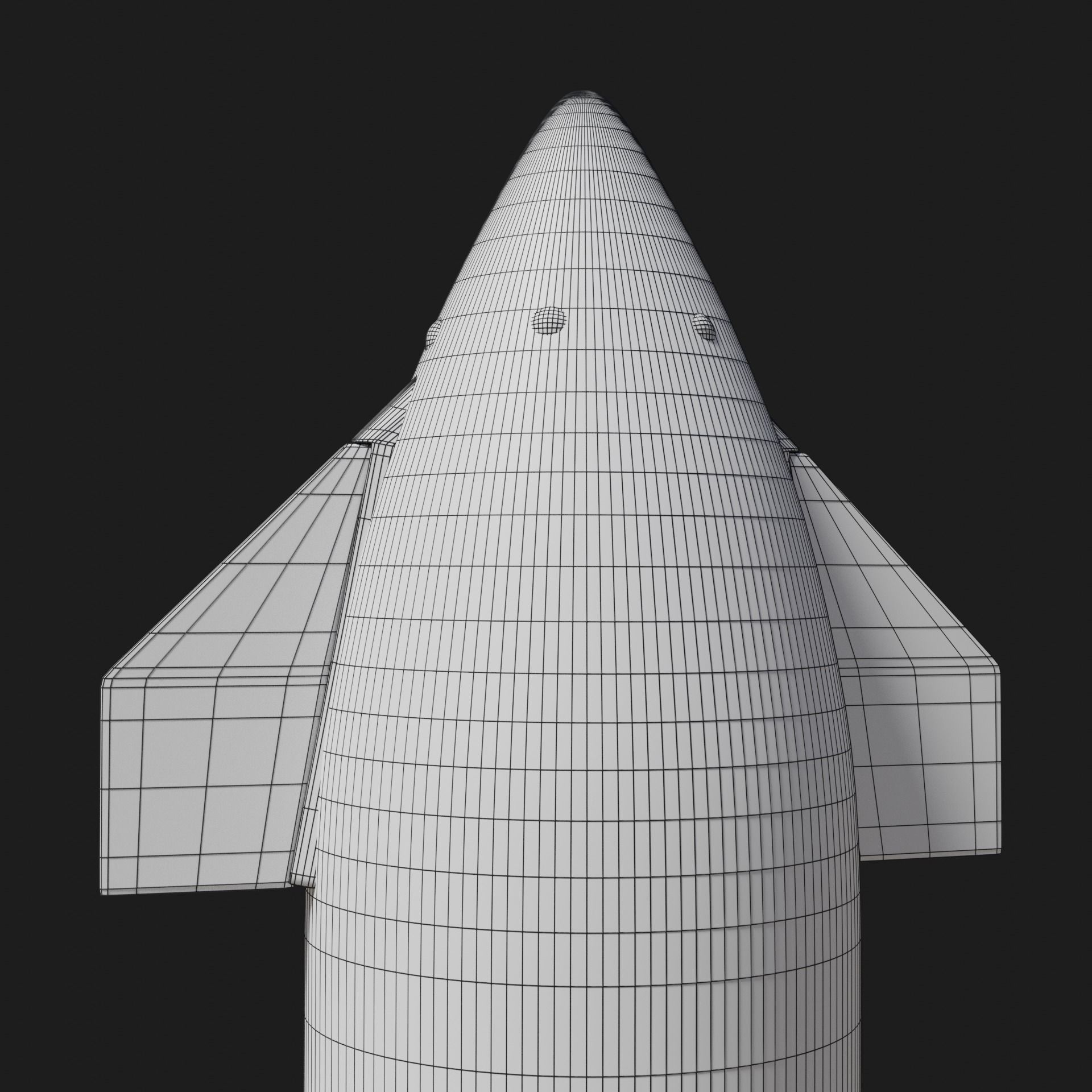 Starship SN 11 spacex 3D model | CGTrader