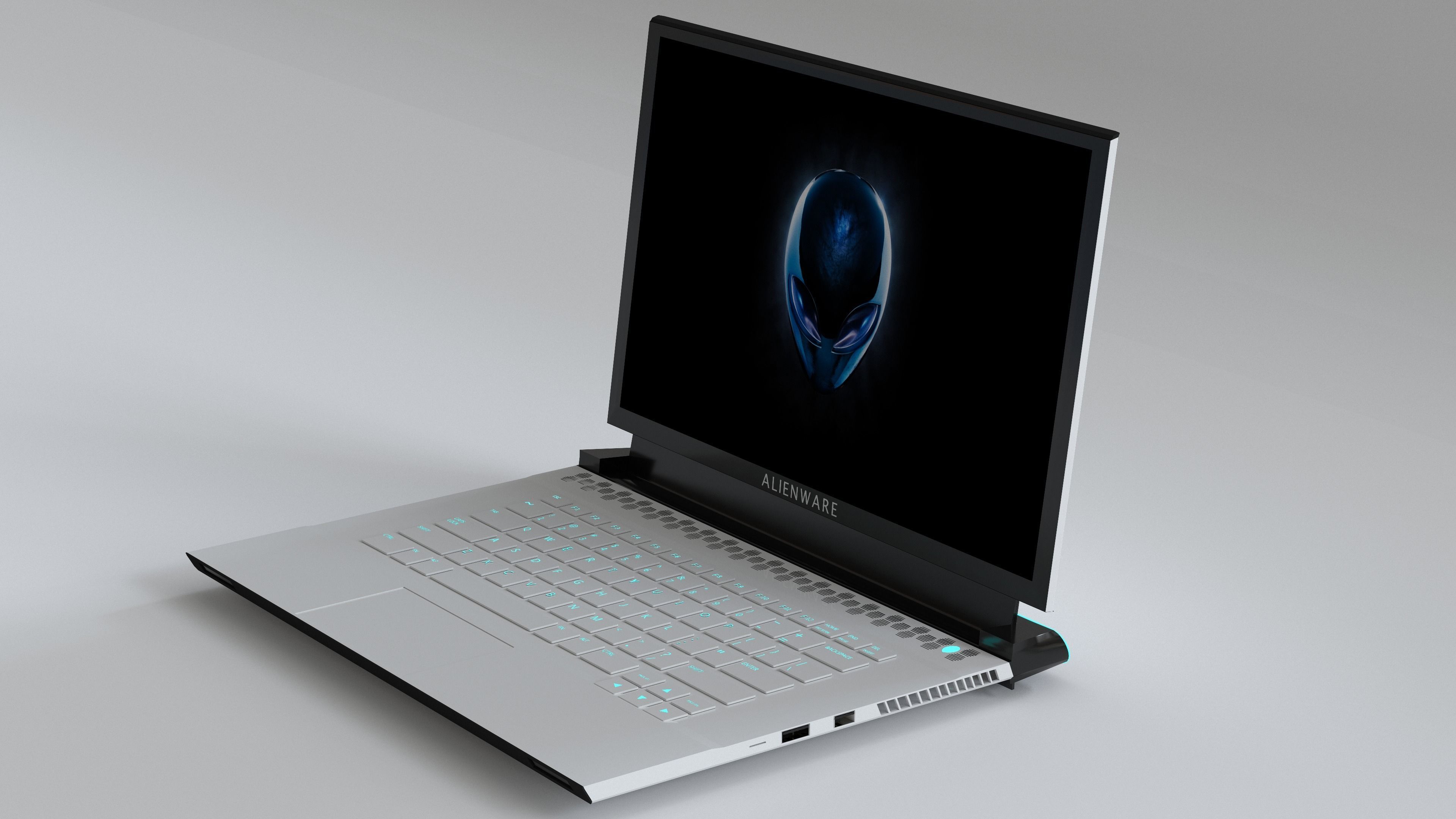 Dell Alienware Laptop 3D model | CGTrader