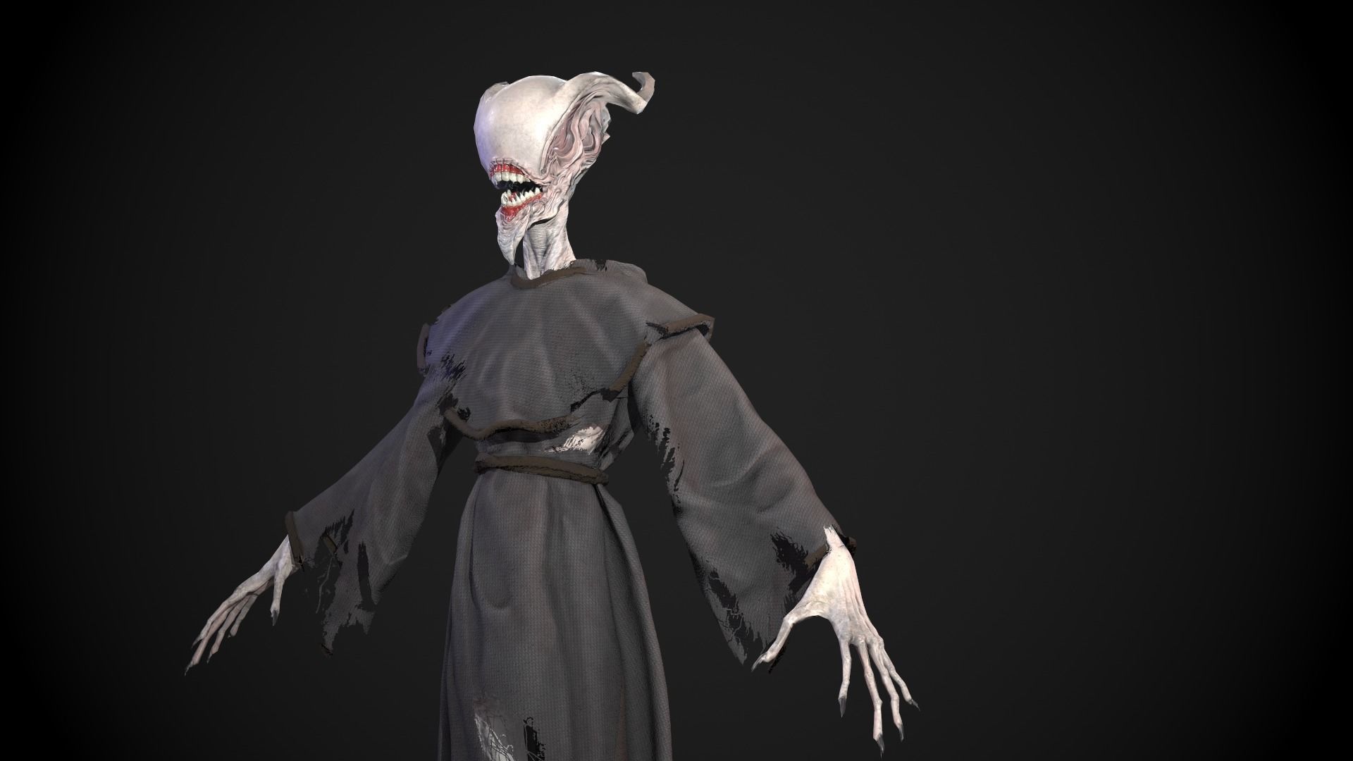 3D model Blind Creature low-poly 3D model VR / AR / low-poly | CGTrader