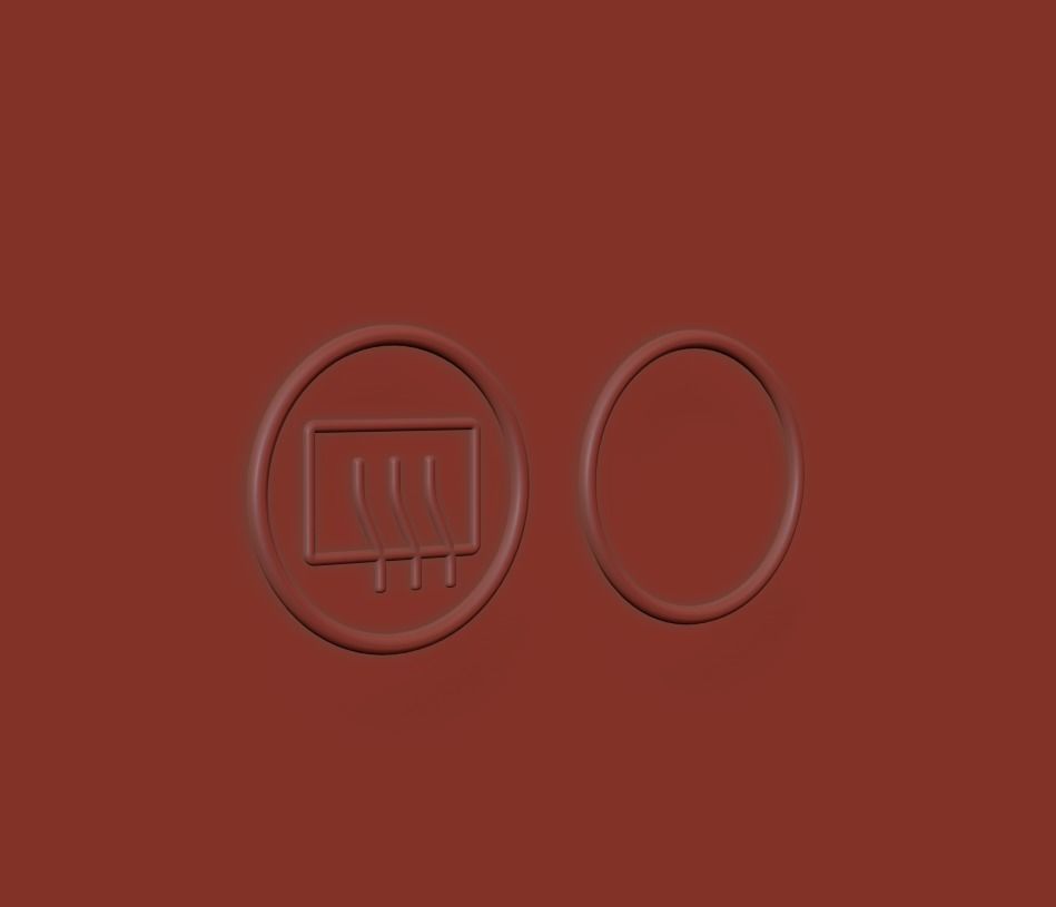 Deejay LED Mirror 1200 x 700 mm 3D model | CGTrader