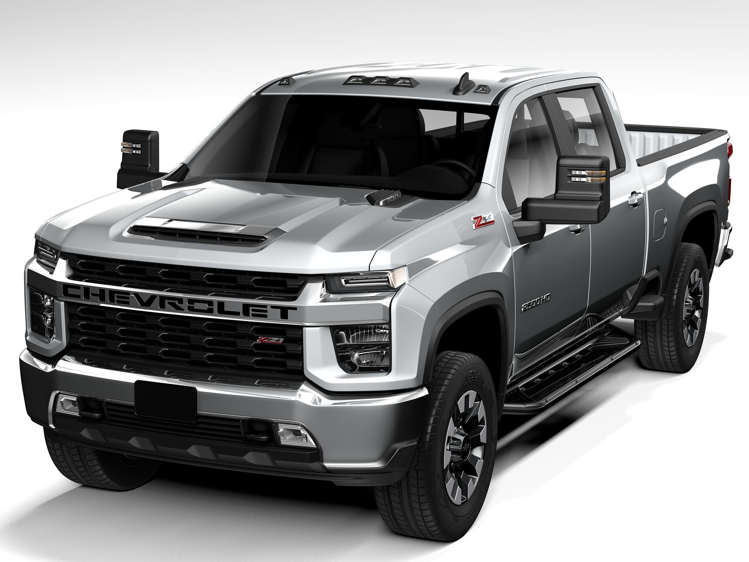 Chevrolet Silverado 2500HD Z71 2020 3D model | CGTrader