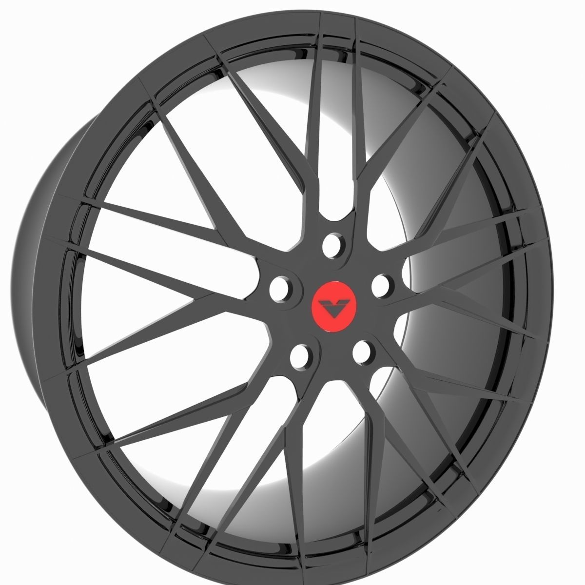 Vorsteiner rim 3D model | CGTrader