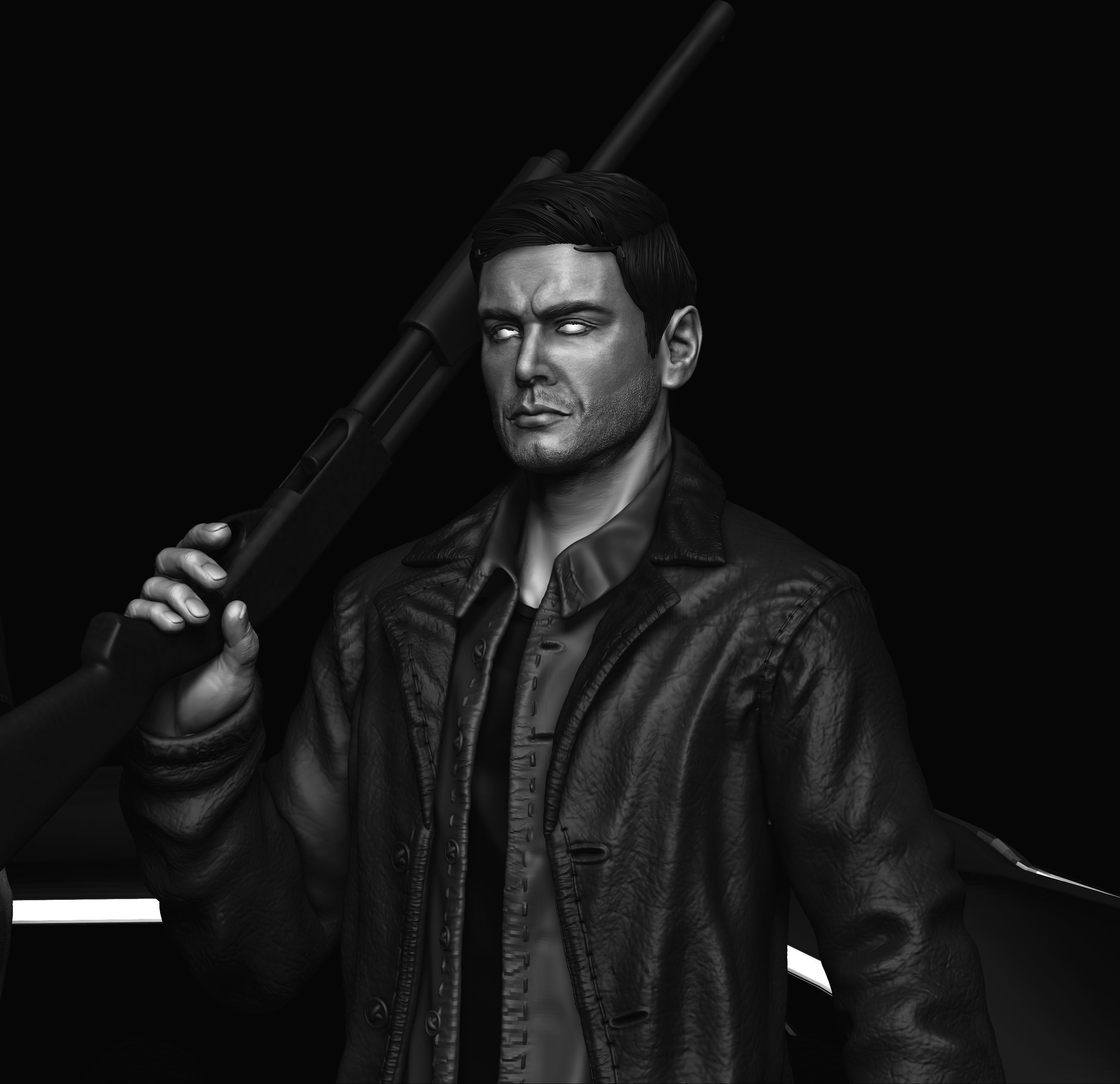 Supernatural - Dean and Sam 3D model 3D printable | CGTrader