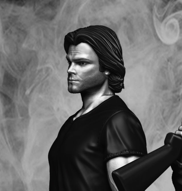 Supernatural - Dean and Sam 3D model 3D printable | CGTrader