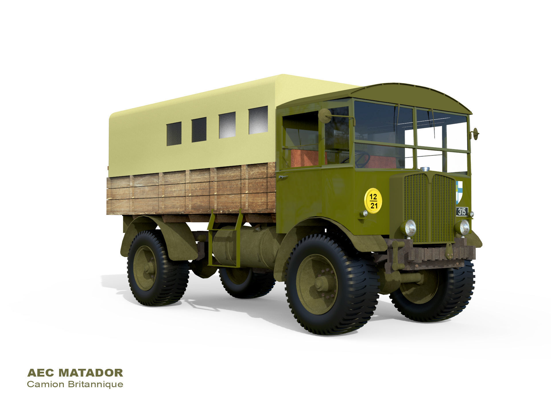 AEC Matador 3D model rigged | CGTrader