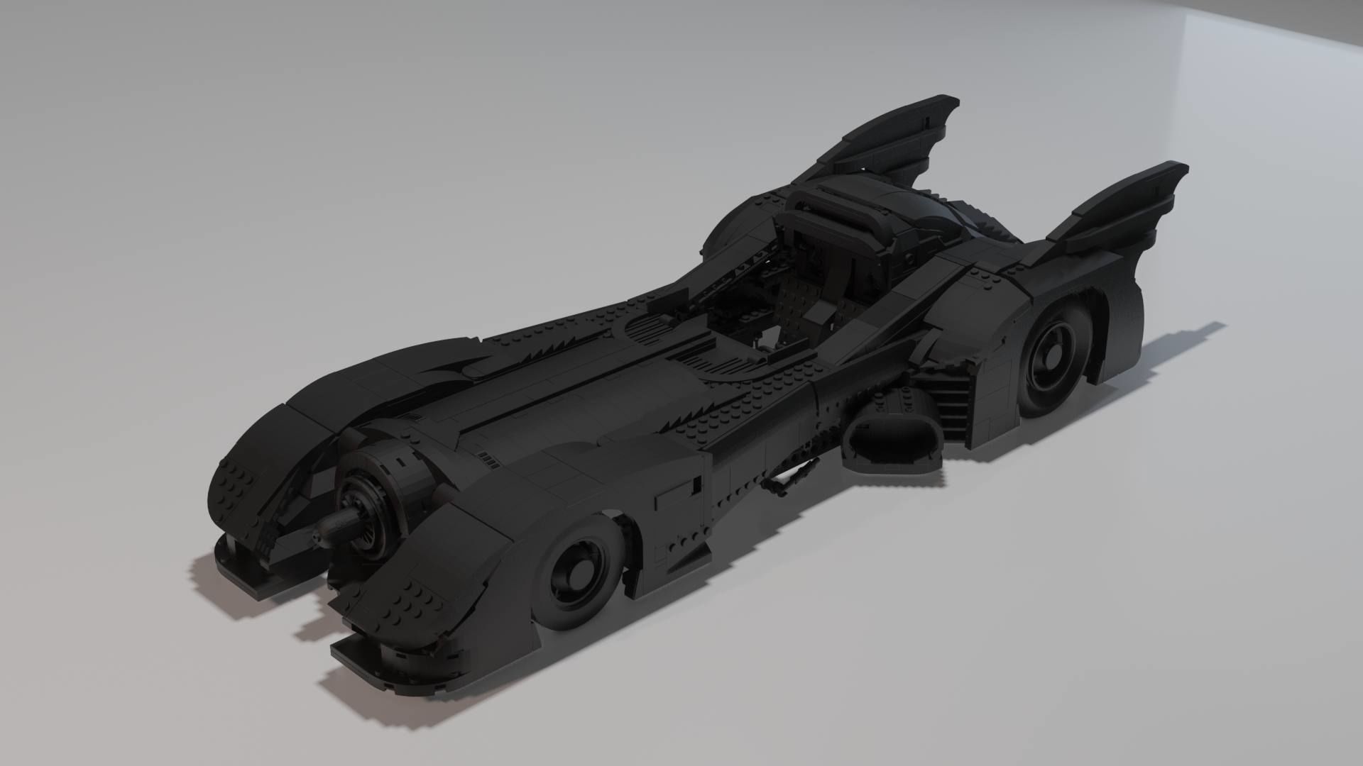 BATMAN CAR free 3D model | CGTrader