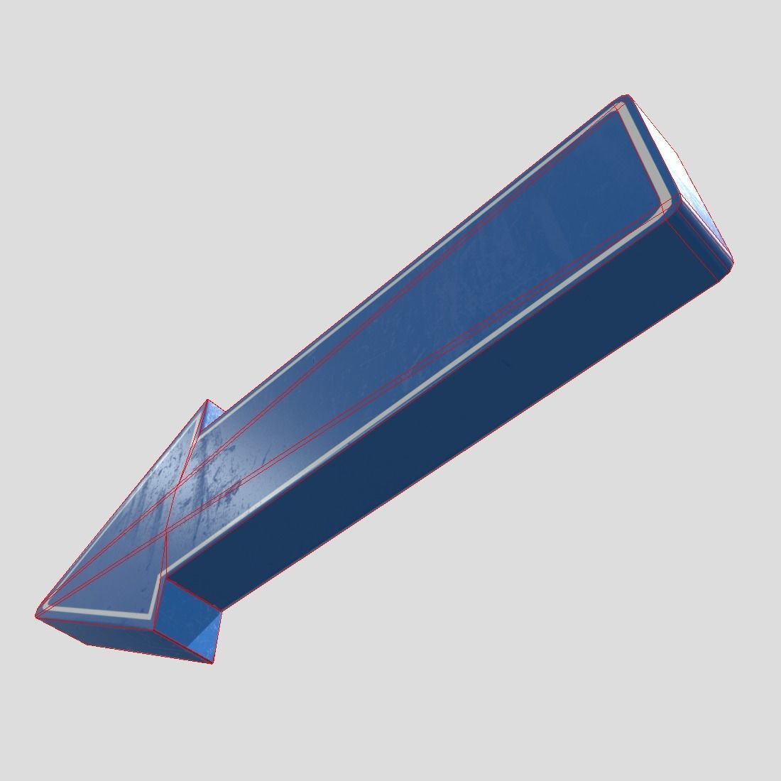 CC0 - Arrow 5 free VR / AR / low-poly 3D model | CGTrader