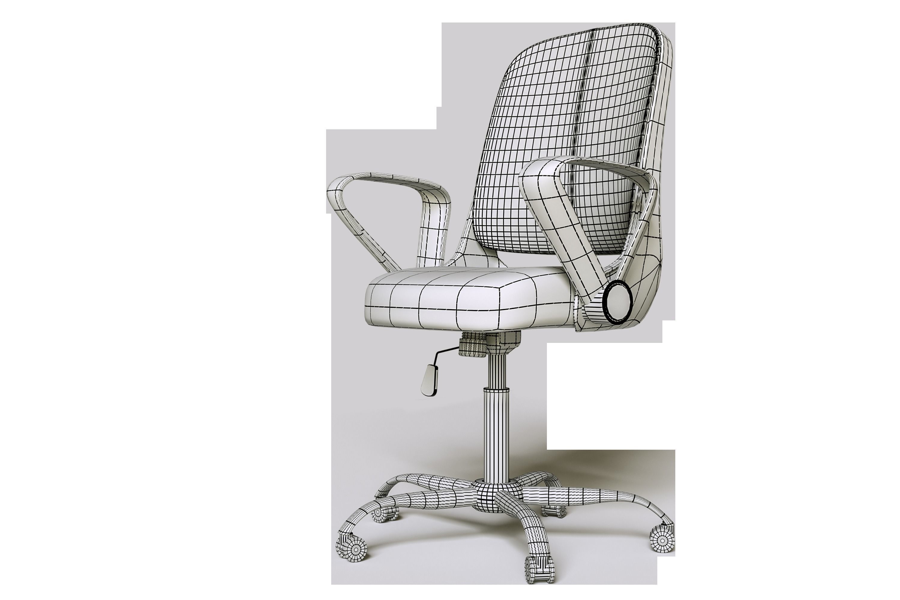 Office Chair Operative SO 002 3D Vray proxys and textures free 3D model ...