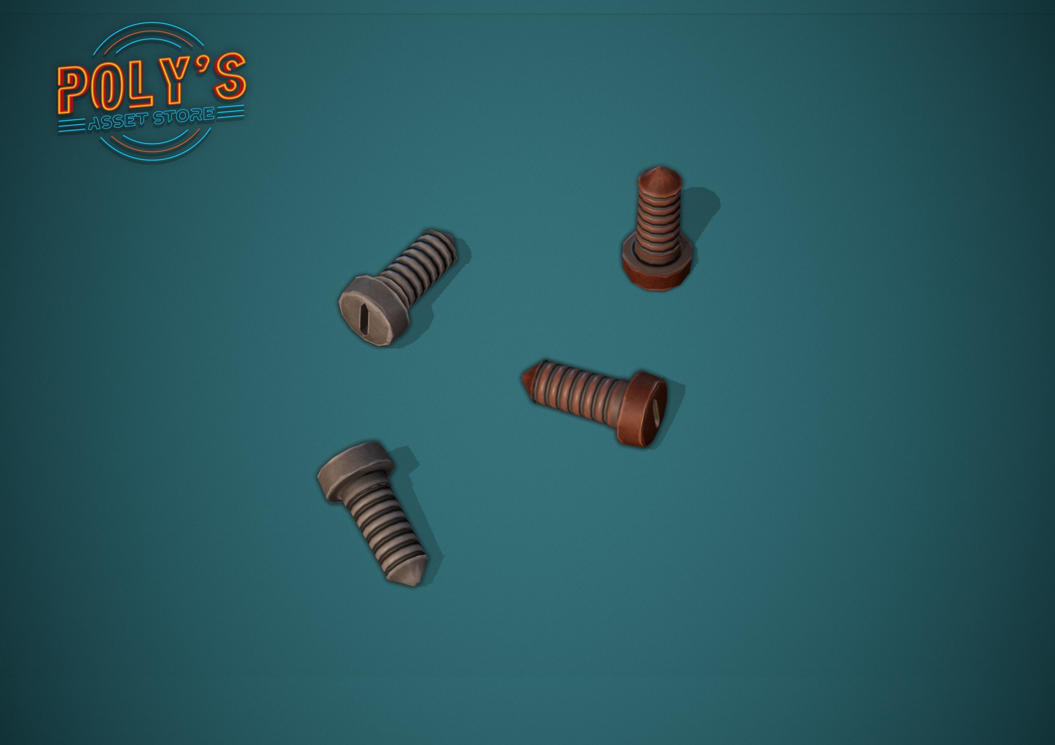 3D model Toolbox and tools - Stylized Low Poly VR / AR / low-poly ...