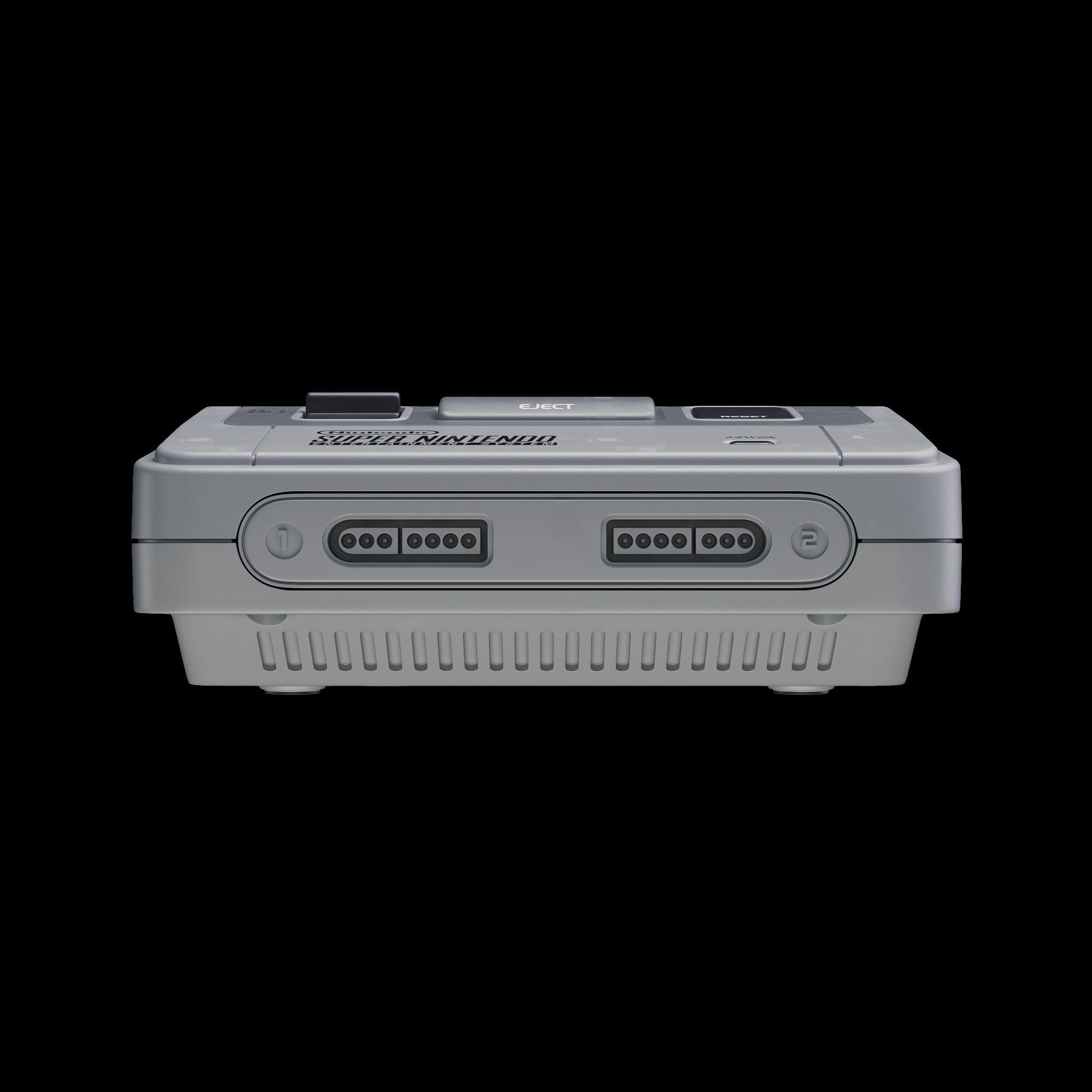 Super Nintendo Console 3D model | CGTrader