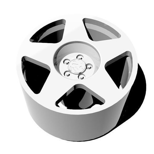 Rims for hot wheels model 9 and free tire 3D print model 3D 3D model 3D ...