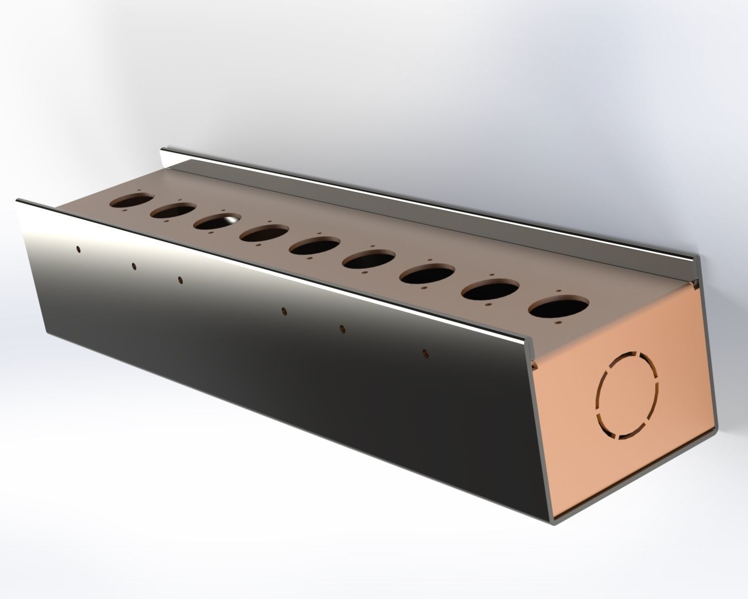 housing for sound button 3D model | CGTrader