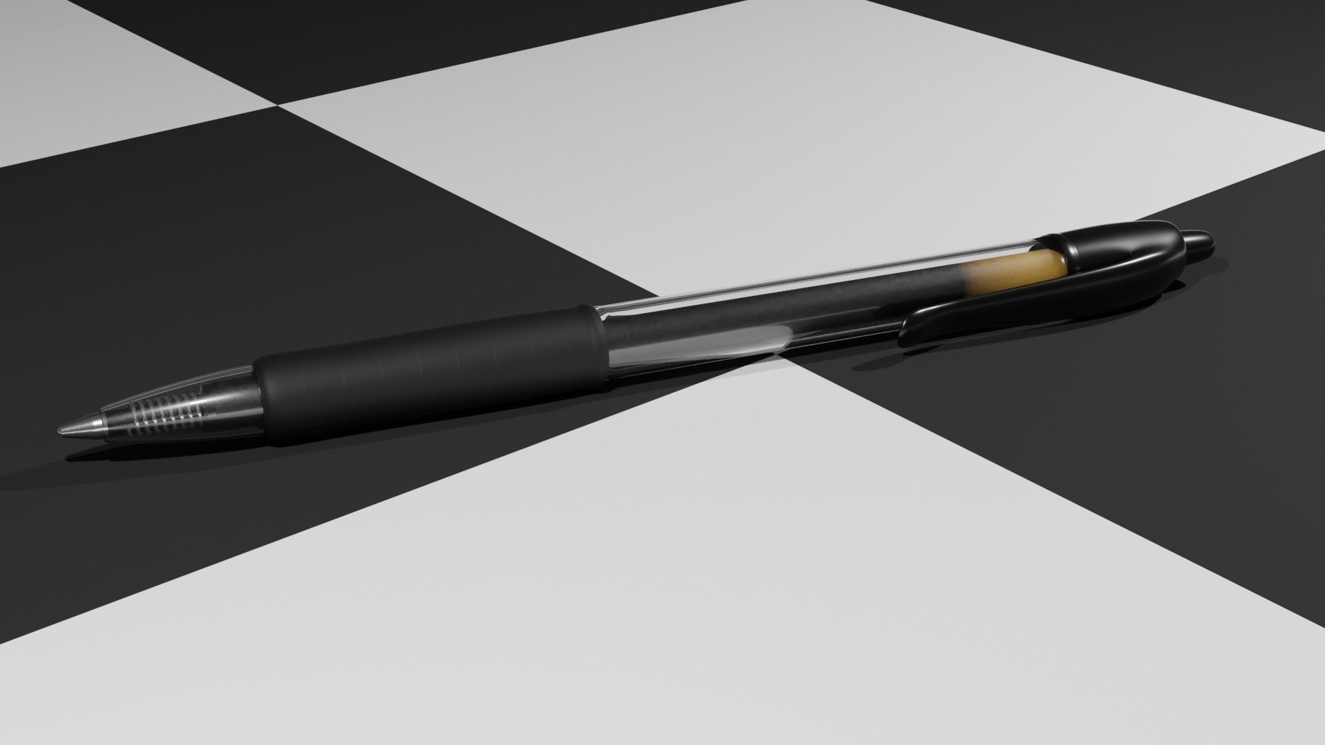 3D model Clicking Ballpoint Pen VR / AR / low-poly | CGTrader