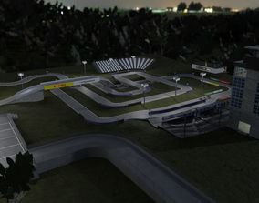 Low-poly Race track 3D Models | CGTrader