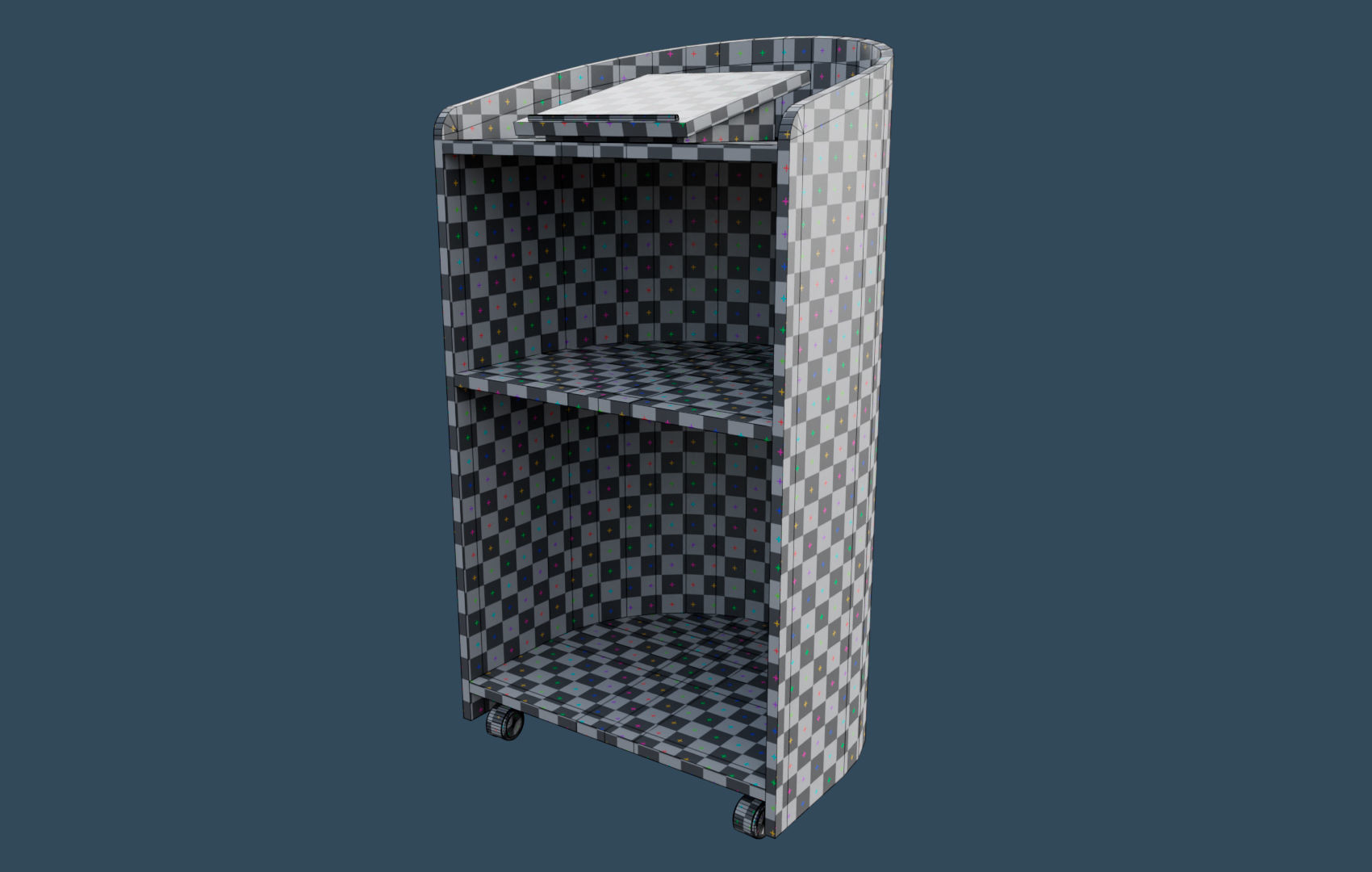 3D model Round Wooden Pulpit VR / AR / low-poly | CGTrader