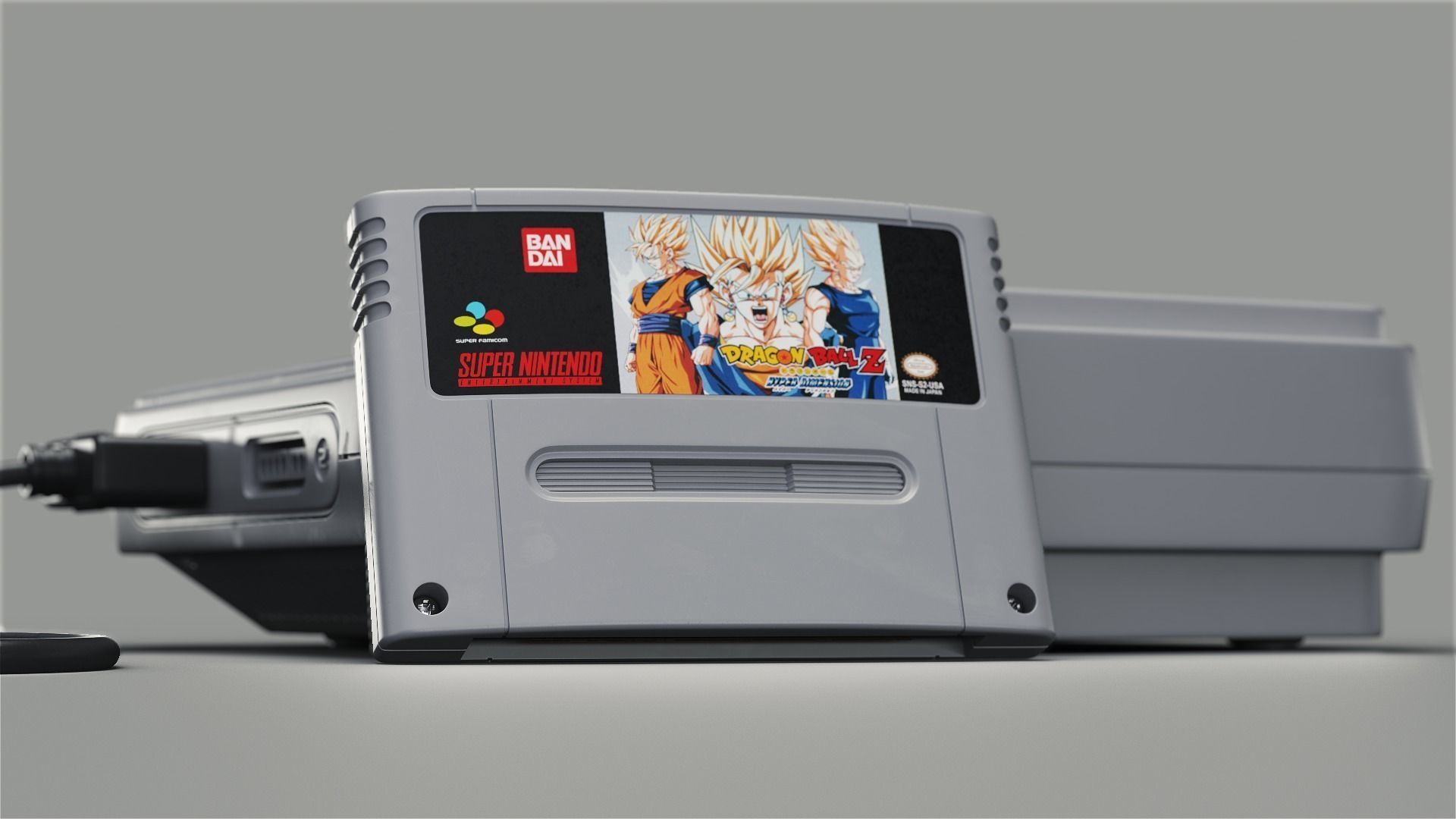 Super Nintendo Entertainment System 3D model | CGTrader