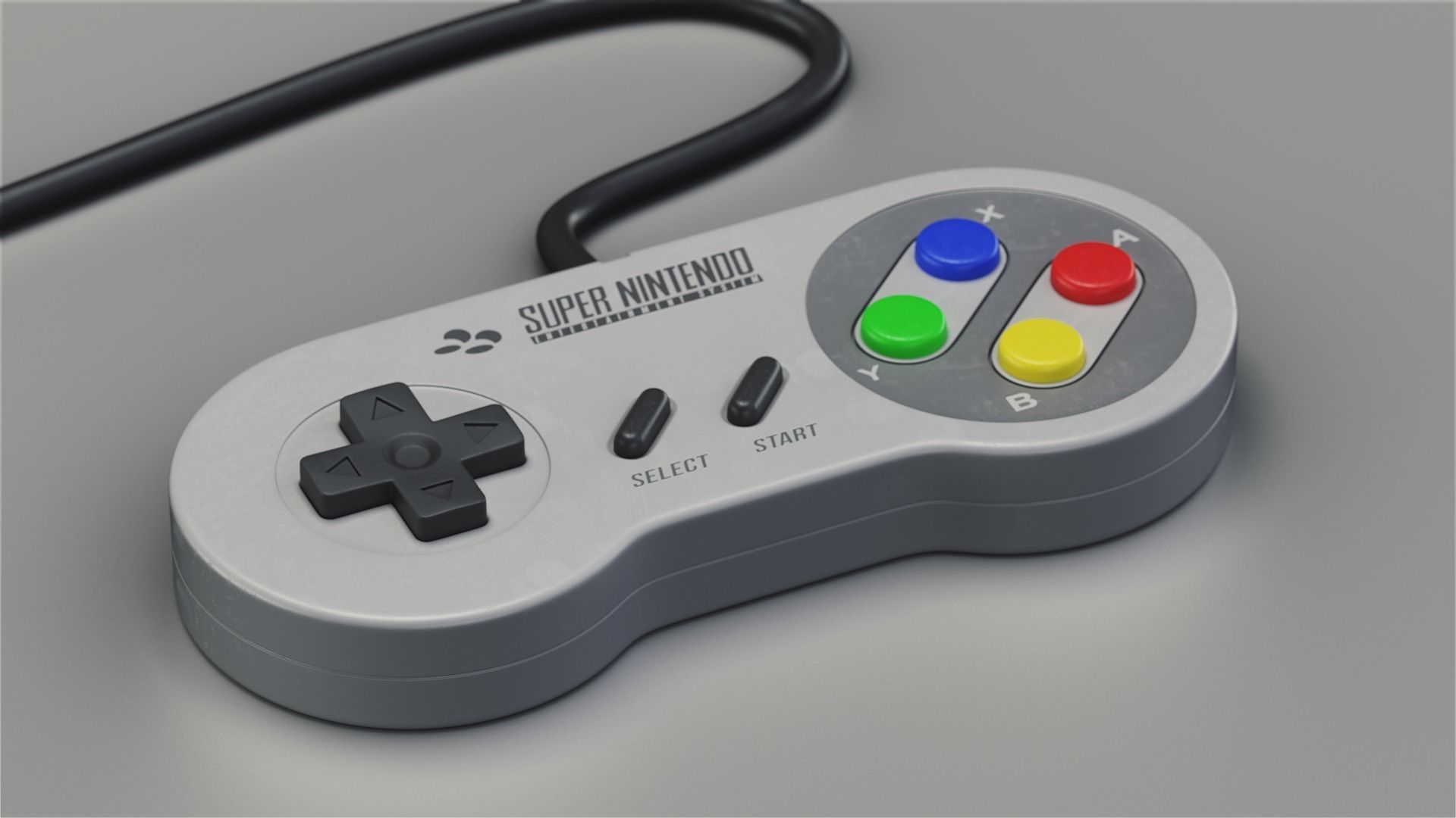 Super Nintendo Entertainment System 3D model | CGTrader