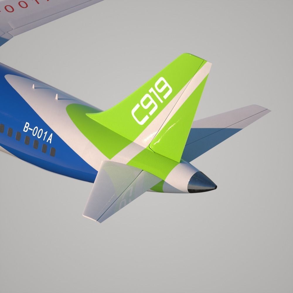 COMAC C919 3D model | CGTrader