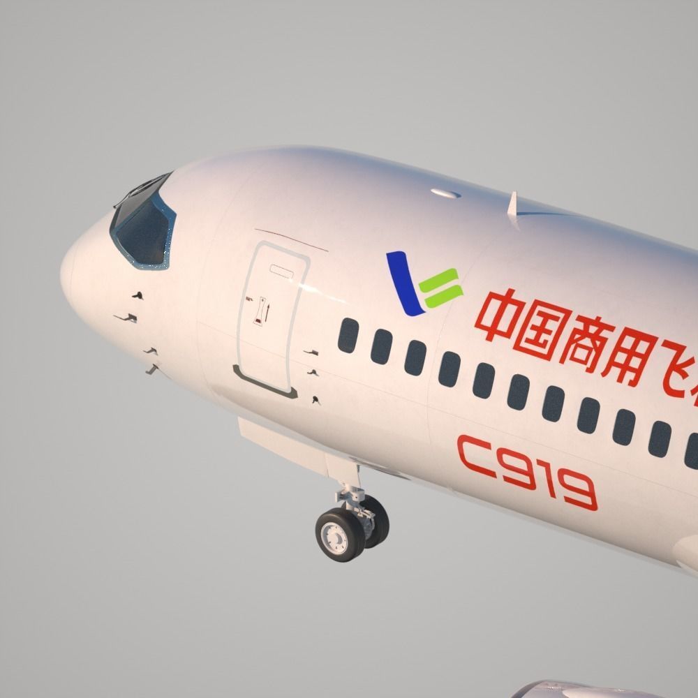 COMAC C919 3D model | CGTrader