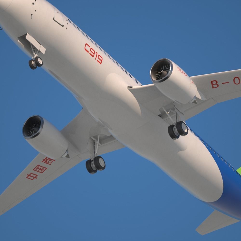 COMAC C919 3D model | CGTrader