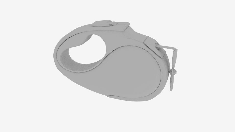 Dog Retractable Leash 3D model | CGTrader