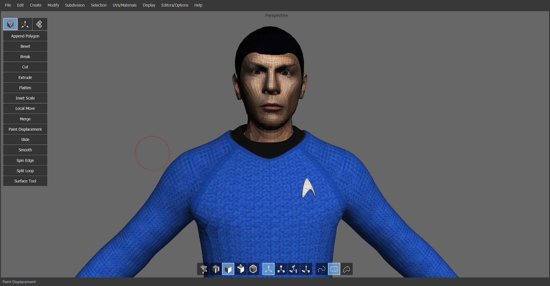 STAR TREK SPOCK 3D MODE free 3D model | CGTrader