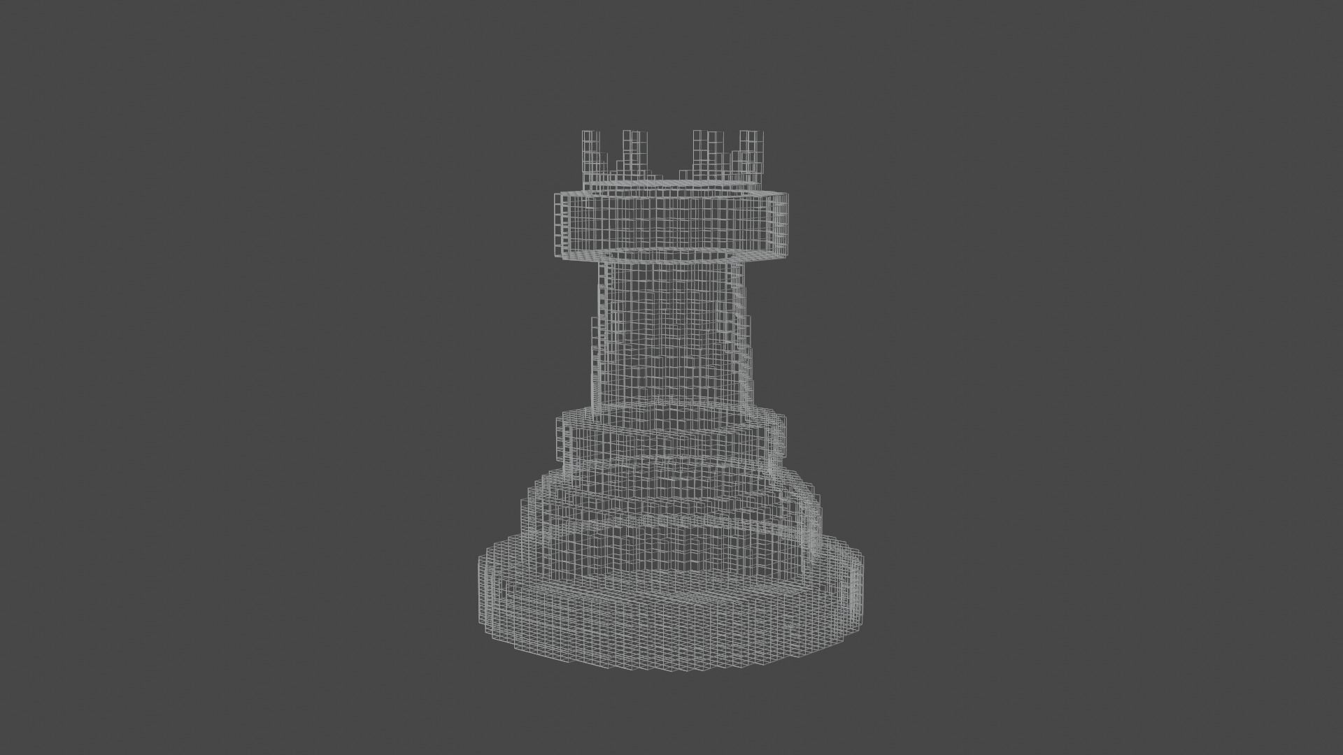 MINECRAFT inspired pixelated chess pieces 3D model 3D printable | CGTrader