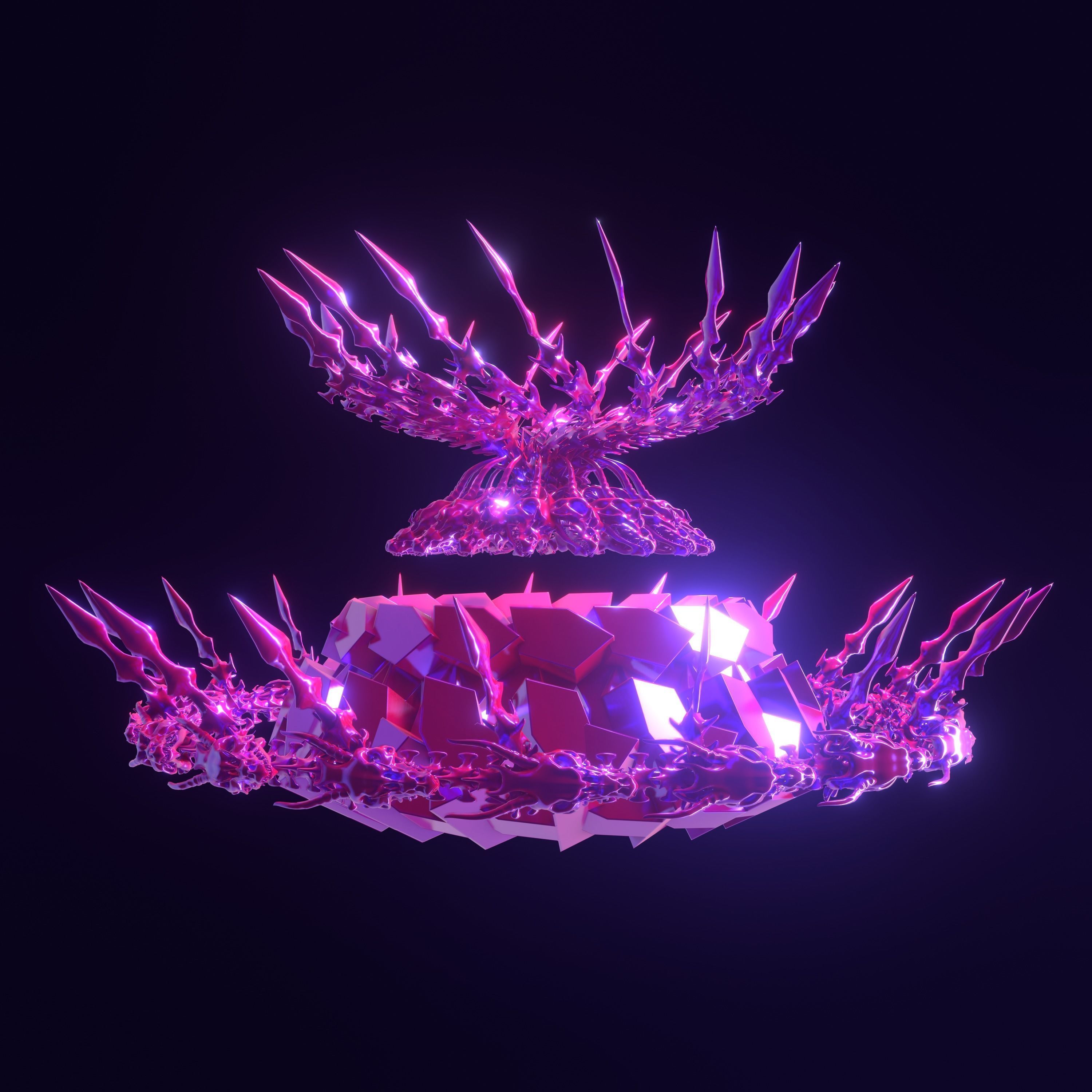 ADRA SURREAL DARK STATUE 3D model | CGTrader