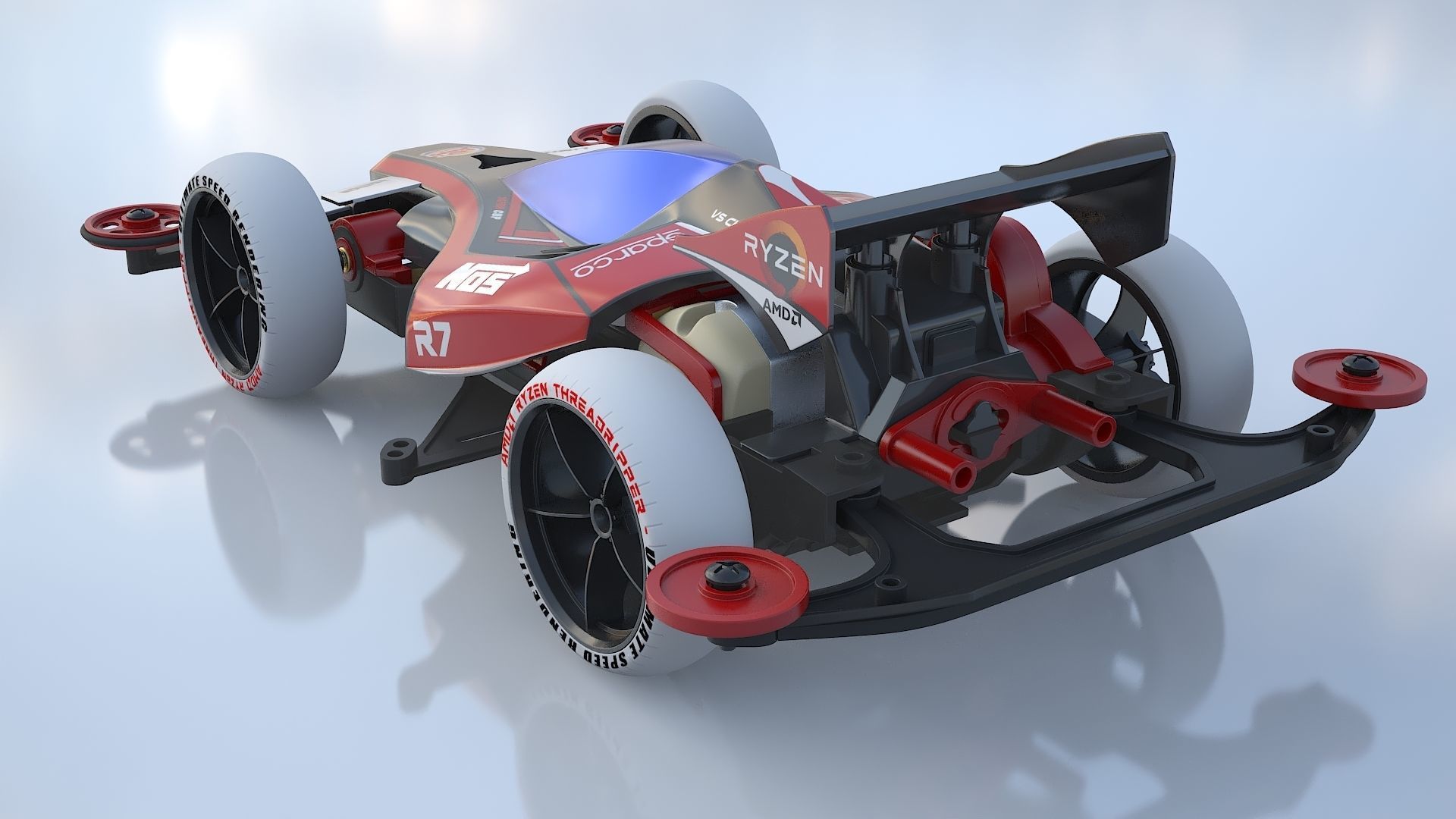 Tamiya Avante AMD 3D model | CGTrader