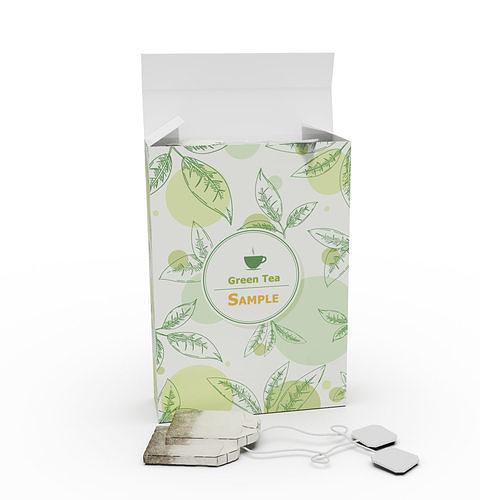 3D Tea Pack 3D model | CGTrader