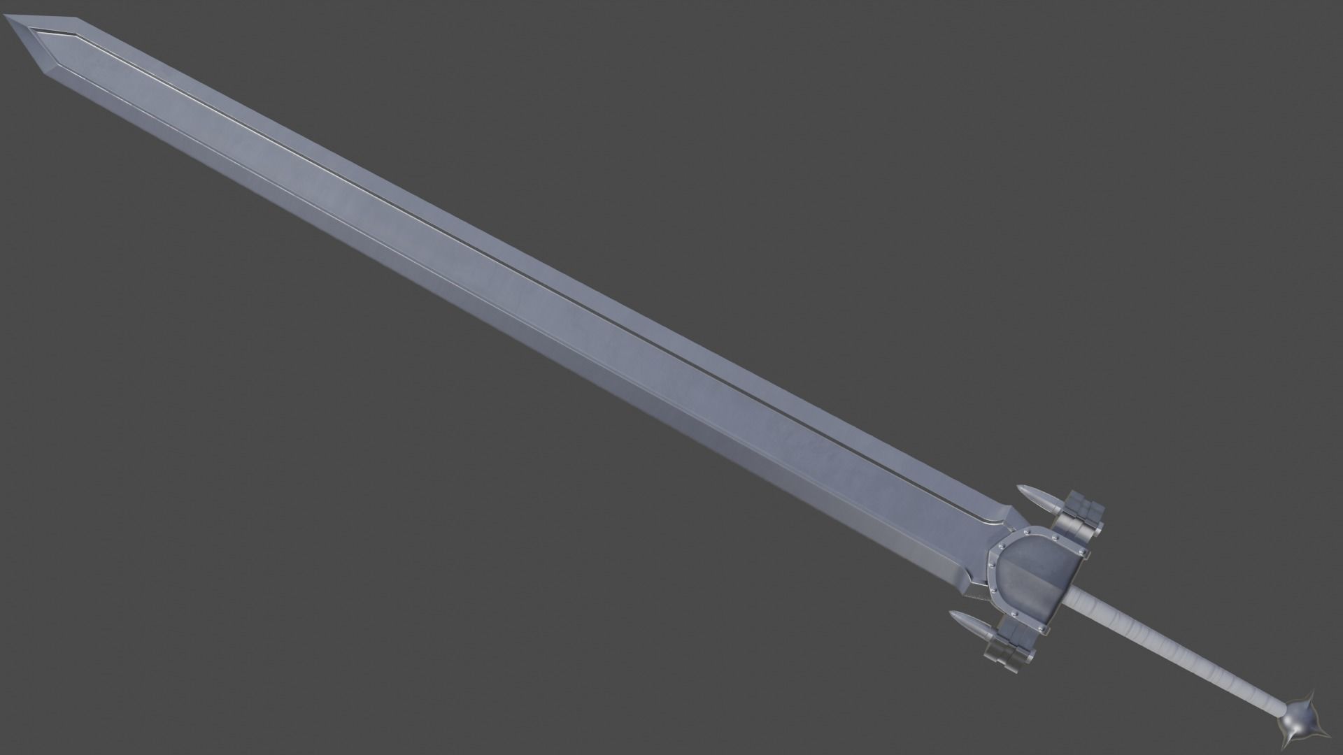 3D model Guts sword from Berserk VR / AR / low-poly | CGTrader