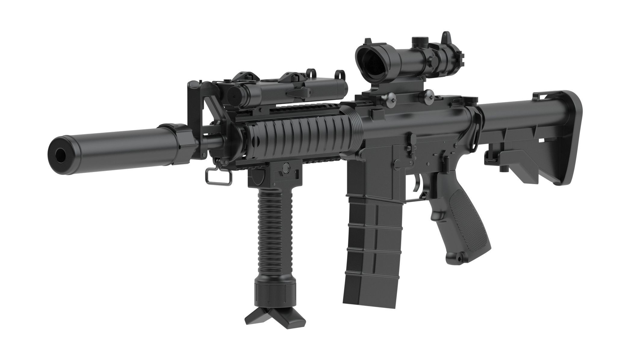 Colt Canada C8SFW 3D model | CGTrader