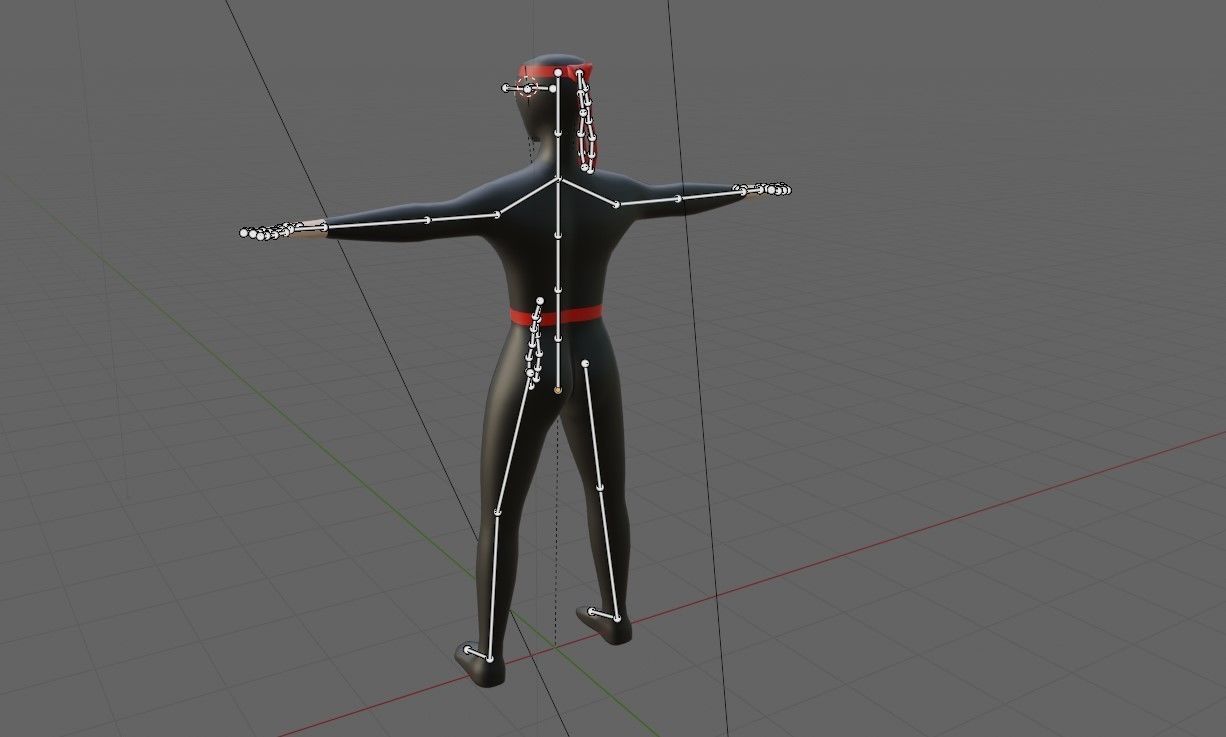 3D model Ninja - Fighter - Kung Fu VR / AR / low-poly rigged | CGTrader