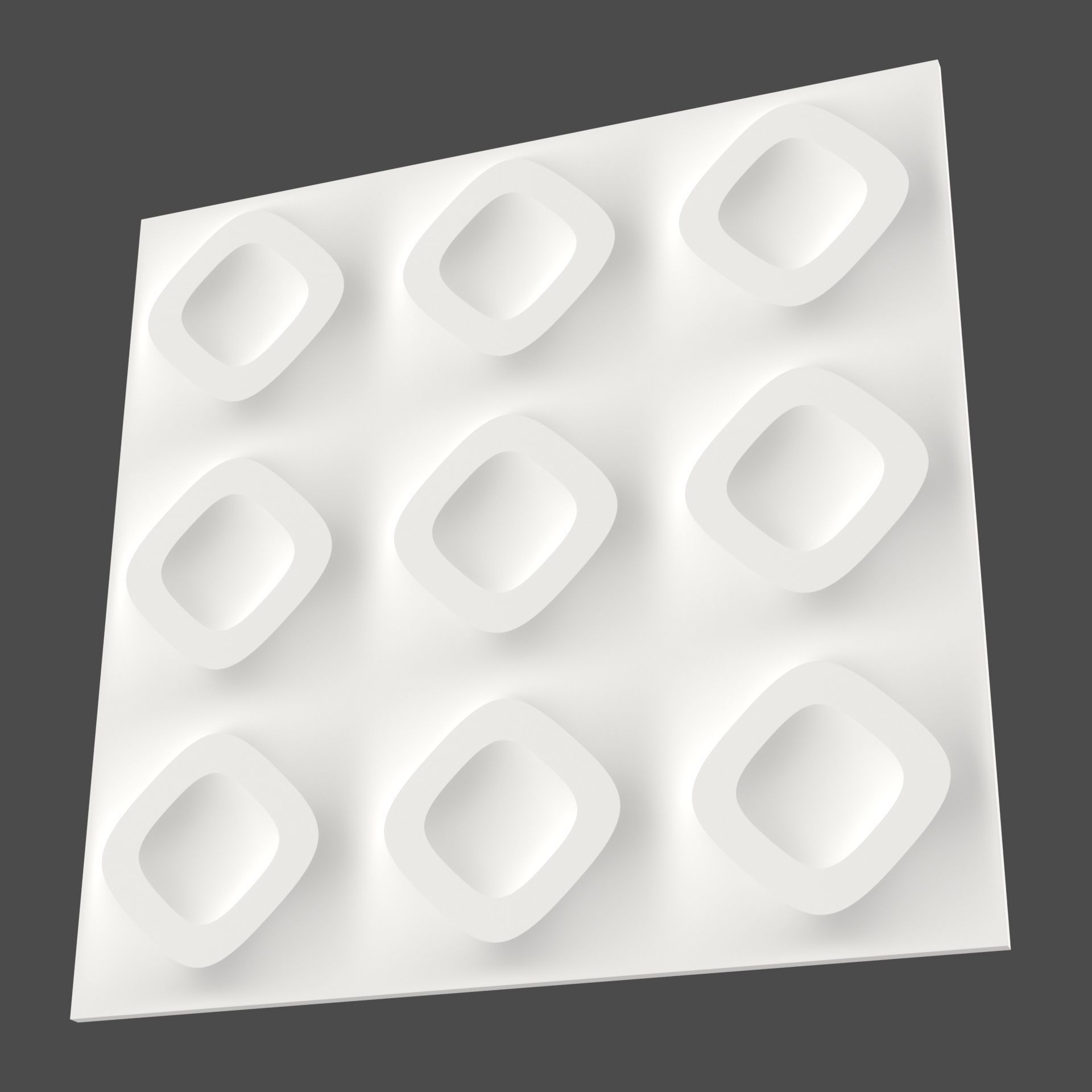 wall panel rombo 311 3D model 3D printable | CGTrader