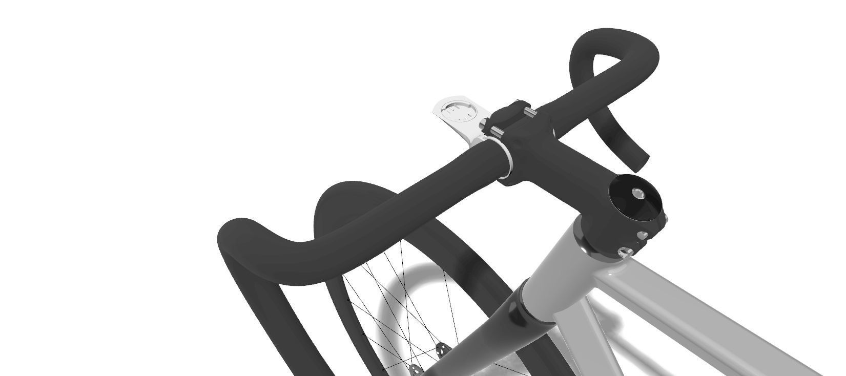 Wahoo ELEMNT Element Zip Tie Aero Mount 3D model 3D printable | CGTrader