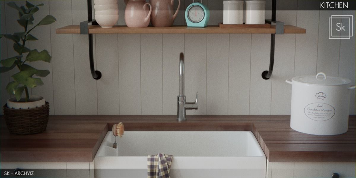 Furniture - Kitchen props 3D model | CGTrader