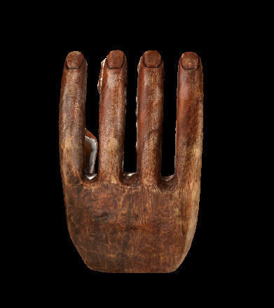Wood Textured Hand free 3D model | CGTrader