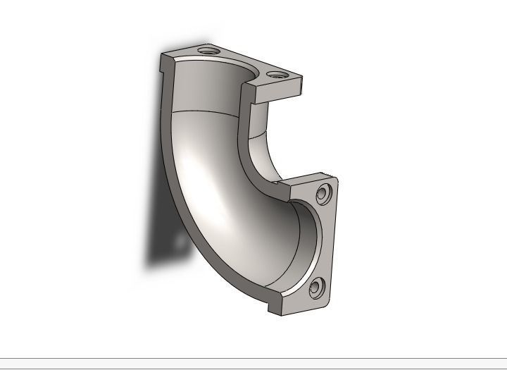 PVC tube connector ready to 3D print 3D model 3D printable | CGTrader