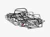 Chassis Frame - Ferrari 312p Spyder 3D model | CGTrader