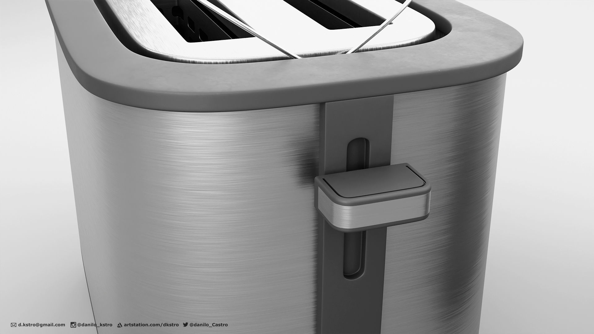 Toaster - 4k Textures 3D model | CGTrader