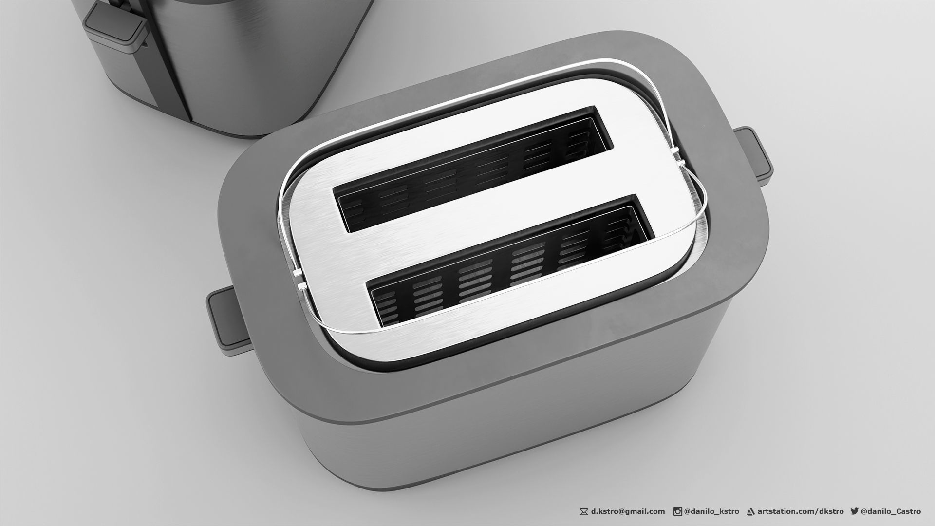 Toaster - 4k Textures 3D model | CGTrader
