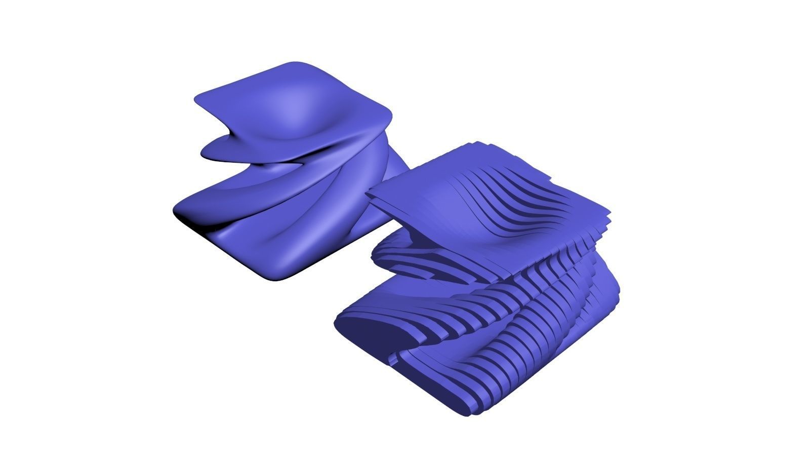 Parametric Design Shape 3D model 3D printable | CGTrader